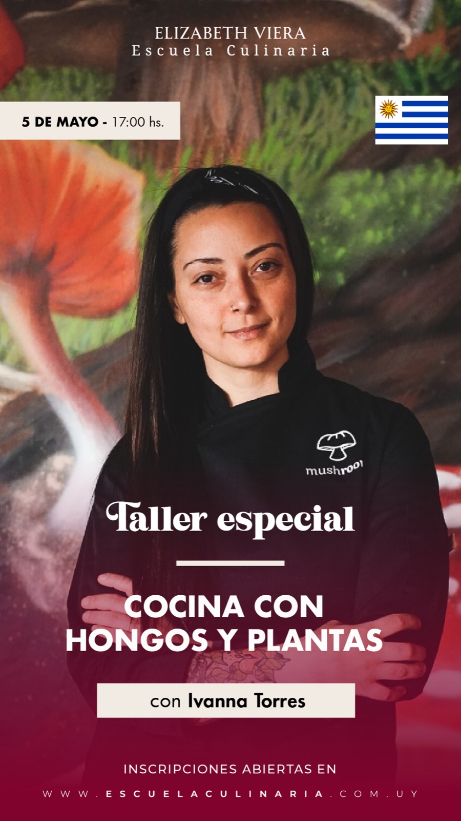 “Taller Cocina con Hongos y Plantas” by Ivanna Torres – | Elizabeth ...